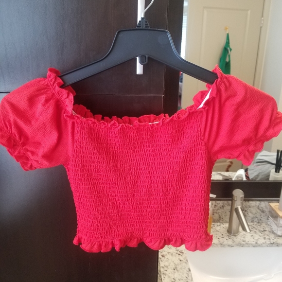iris | Tops | Iris Smocked Crop Top | Poshmark